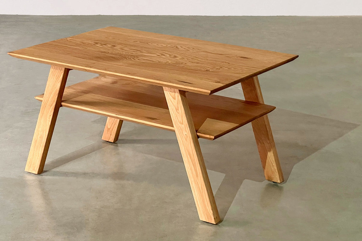 Torii Coffee Table - White Oak – solidbench