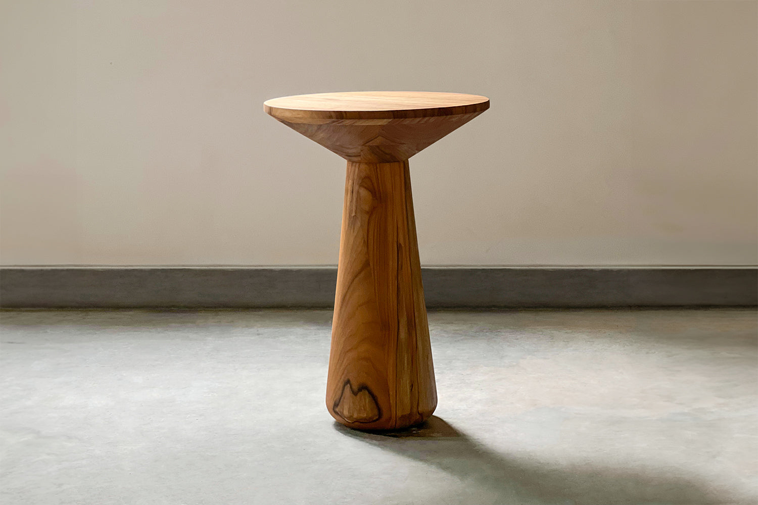 Buy Danube Uttarakhand Teak wood side table – solidbench